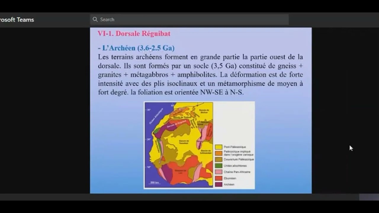 cours Géologie du Maroc le précambrien part 3 - YouTube