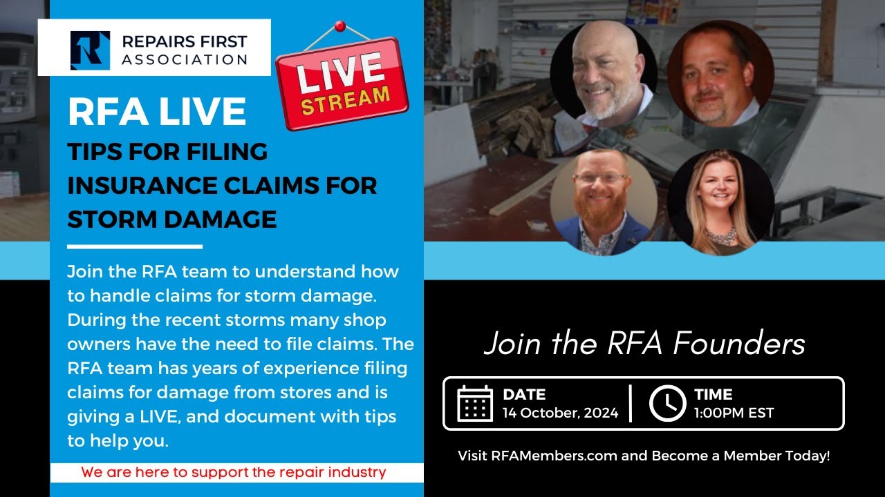 Filing insurance claims for storm damage - YouTube