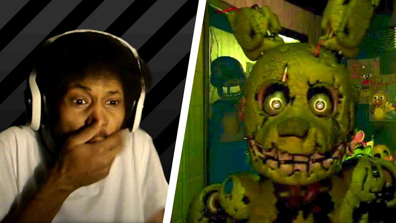 FIVE NIGHTS AT FREDDY'S 3 TRAILER LIVE REACTION. | Golden... Bunny ...