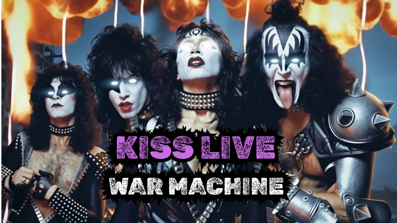 KISS - War Machine LIVE - KISS' HEAVIEST SONG #genesimmons #paulstanley ...