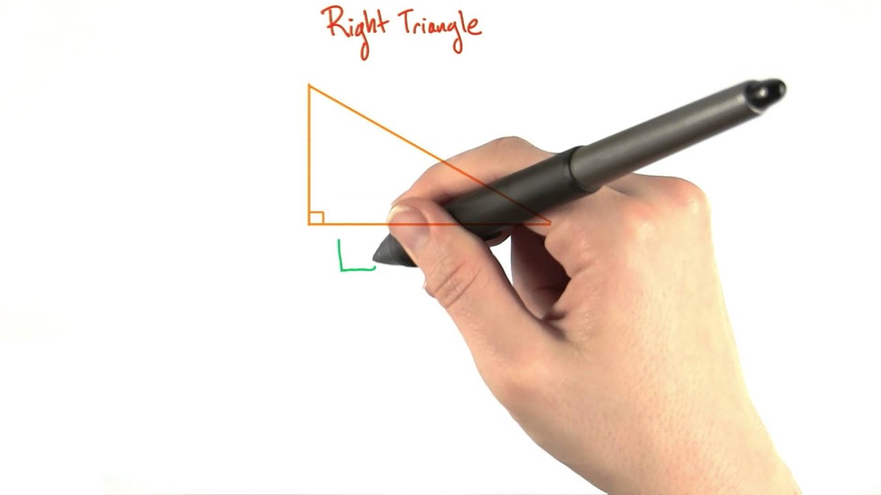 Right triangle - Intro Algebra Review - YouTube