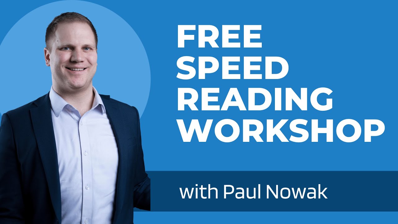 Speed Reading Workshop - YouTube