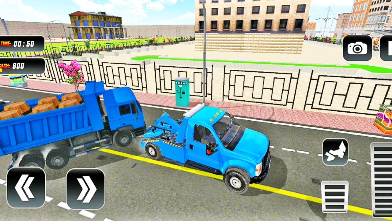 Tow Truck Car Simulator : Offroad Truck Games | Tow Truck Game | Racing ...
