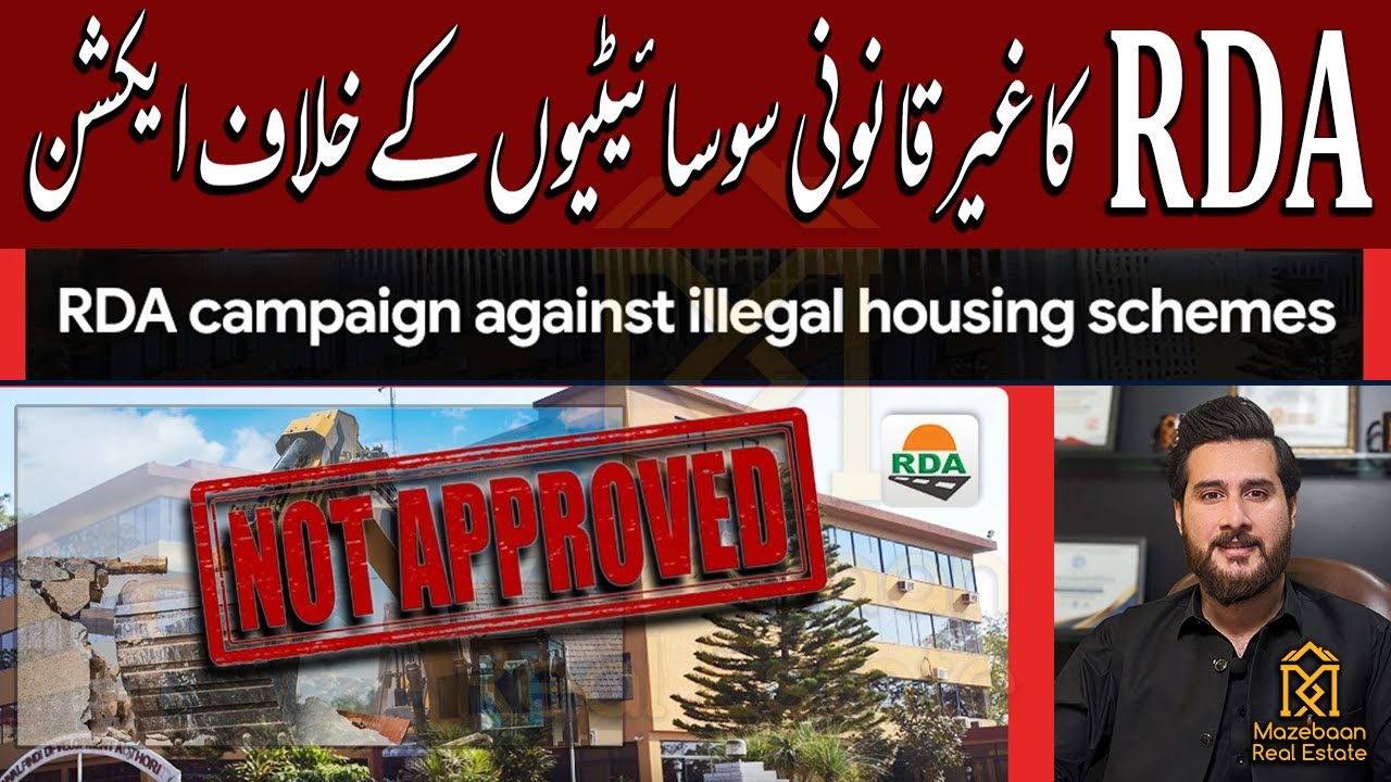 RDA’s Action Against Illegal Societies | 4 More Illegal Housing ...