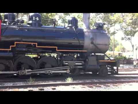 Fillmore & Western's 2-8-0 Baldwin #14 Steam Locomotive 8.7.2011 - YouTube