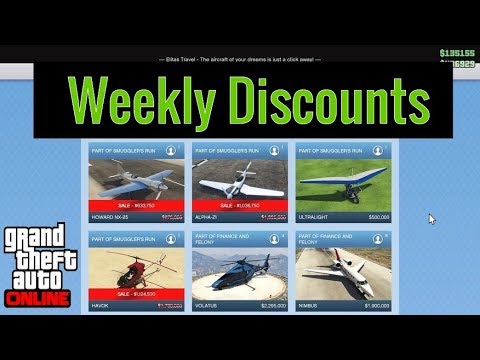 GTA 5 Online | Weekly discounts and Bonuses - YouTube
