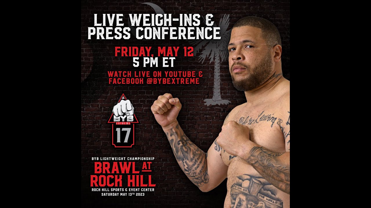 BYB EXTREME BARE KNUCKLE FIGHTING SERIES - YouTube