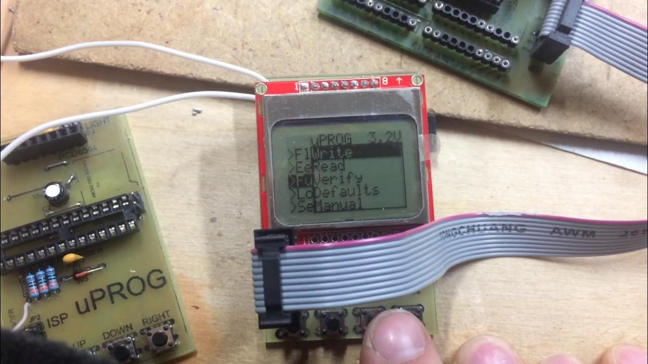Программатор uProg - YouTube