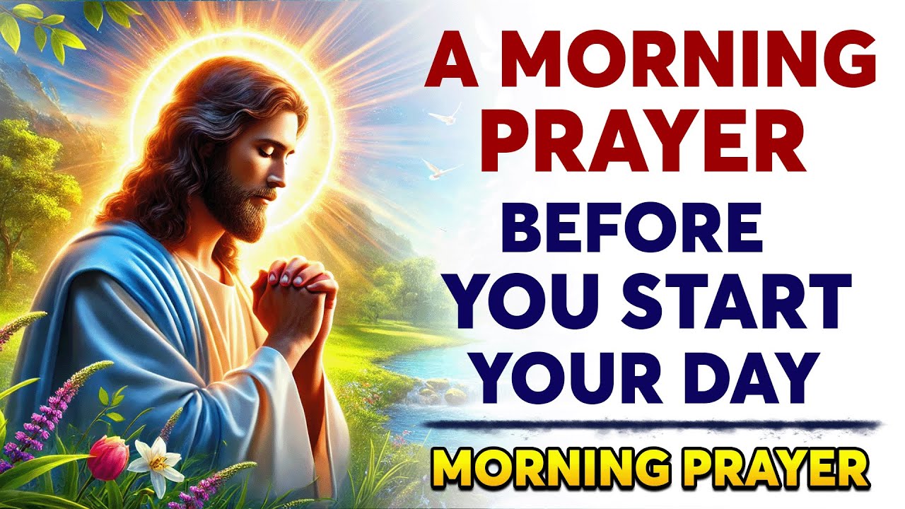 A Morning Prayer Before You Start Your Day - I commit this Day to You, Lord - YouTube
