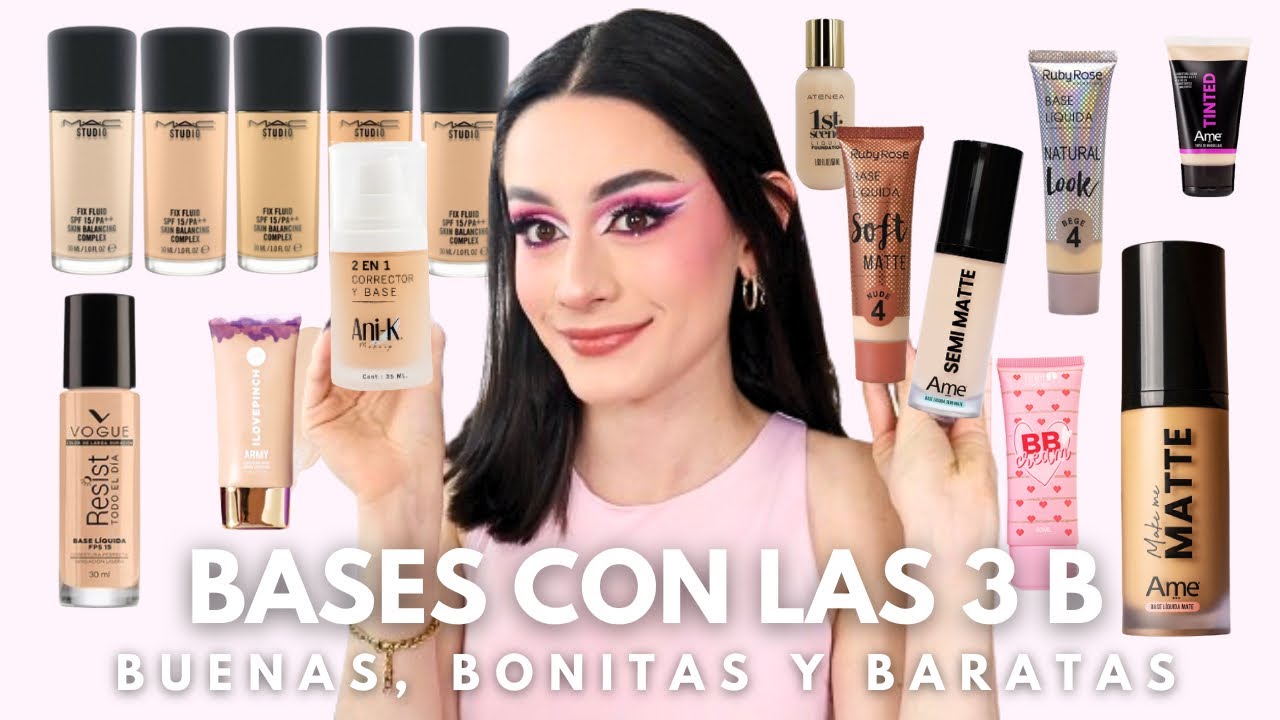 BASES CON LAS 3B!: Las más RECOMENDADAS Buenas, Bonitas y Baratas ...
