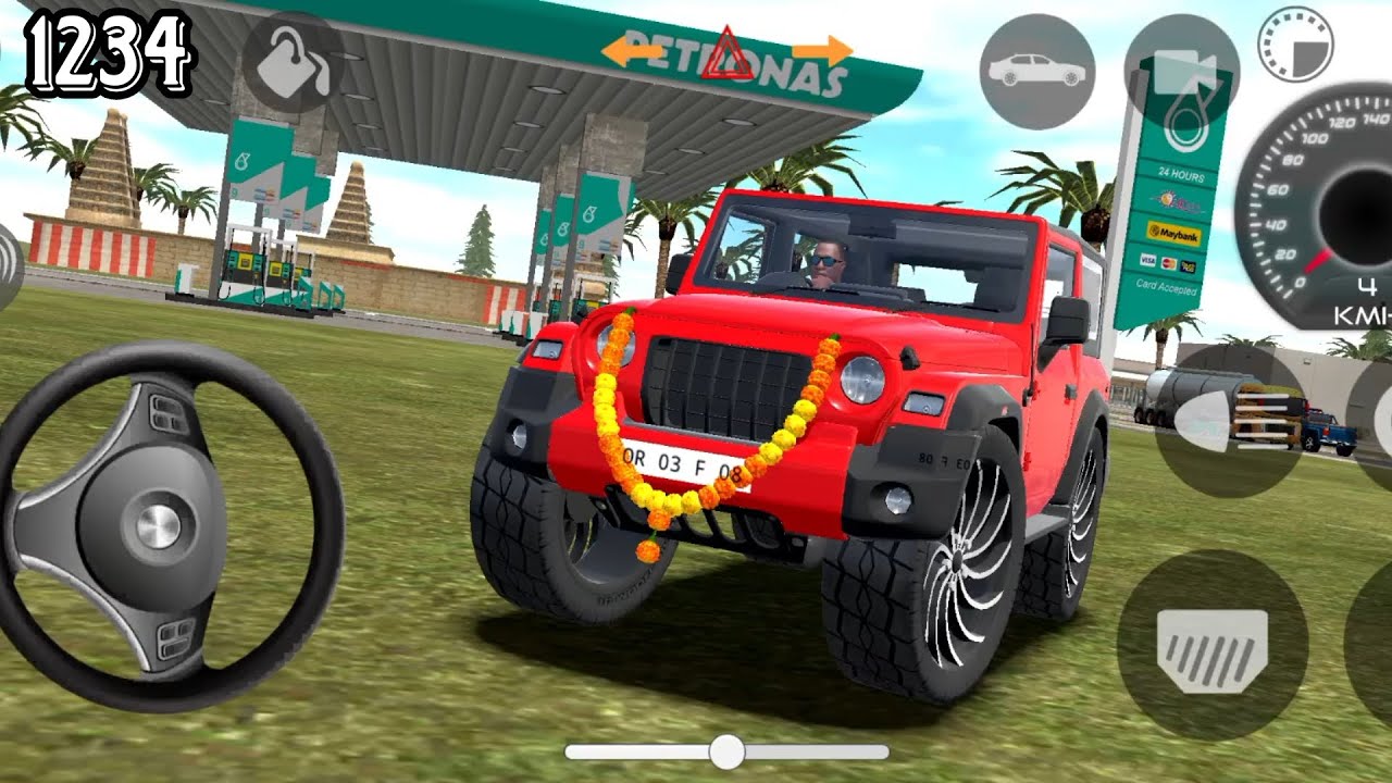 LIVE STREAM GAME 🔥 INDIAN CARS MODIFIED DRIVING 3D THAR 1234🔥 INDIAN ...