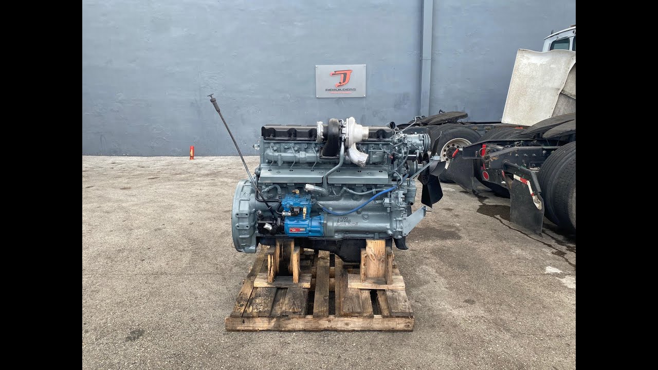 2001 Mack E7 Diesel Engine For sale, S/N 1M0015 at JJ Rebuilders inc - YouTube