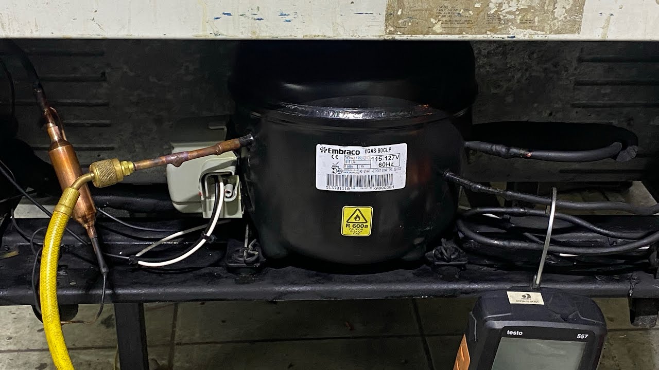 Freezer cônsul horizontal do r12 para o r600a !! 🔥🔥🔥 - YouTube