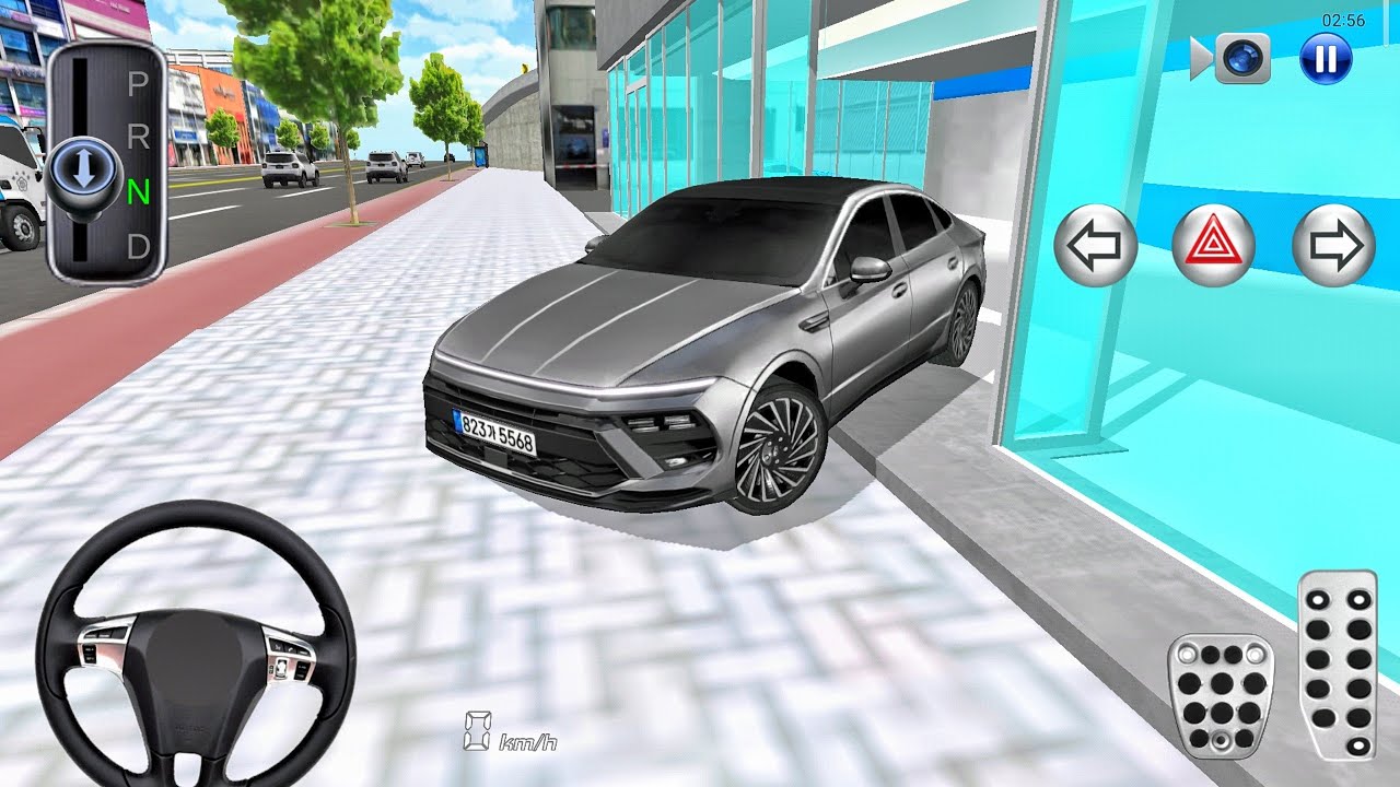 New Hyundai Sonata Sedan Car in The Showroom: 3D Driving Class 2 - Car ...