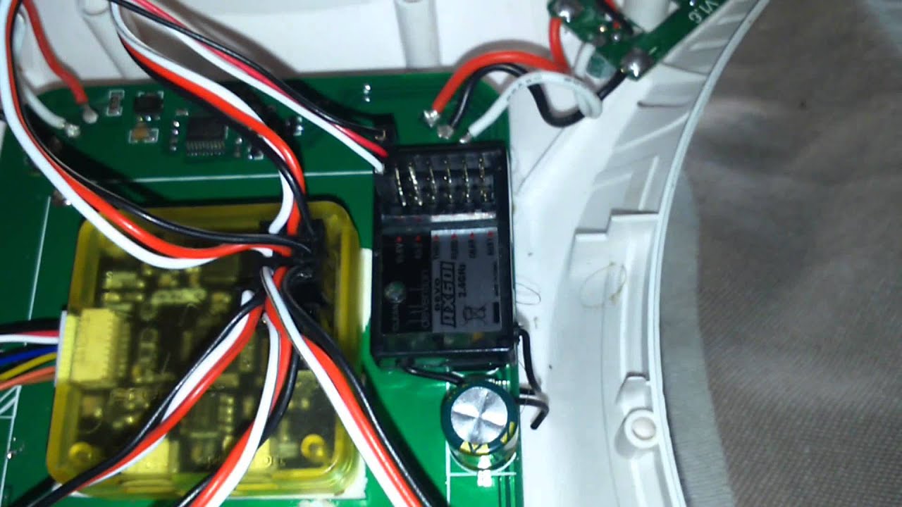 cheerson cx20 tutorial conectar cableado CC3D rx601 devo 7 - YouTube