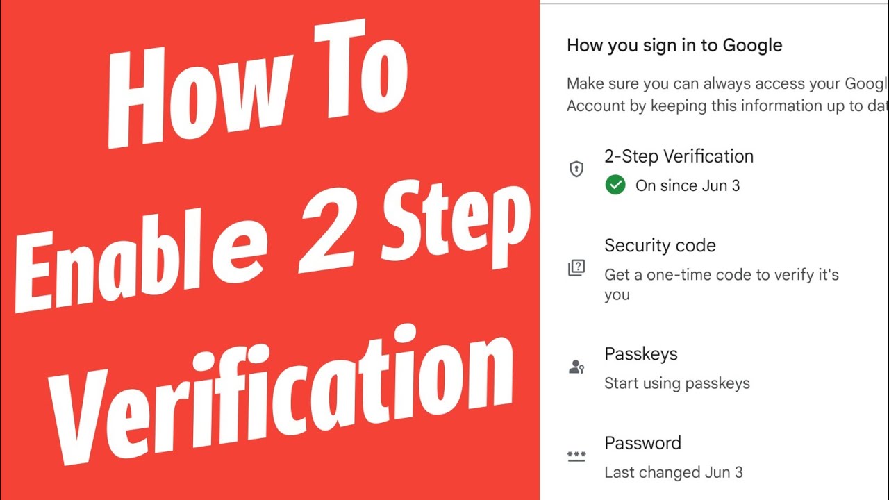 How to enable 2 step verification on YouTube channel | Pk Tech - YouTube