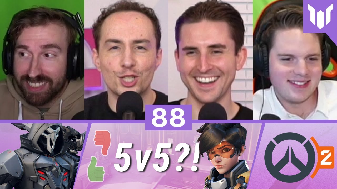 Overwatch 2 is 5v5?! We have a lot of questions... — Plat Chat Ep. 88 ...