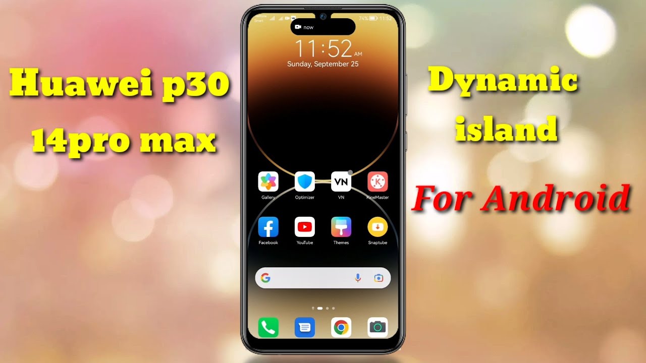 How to install Dynamic island 14pro max on Huawei p 30pro ...