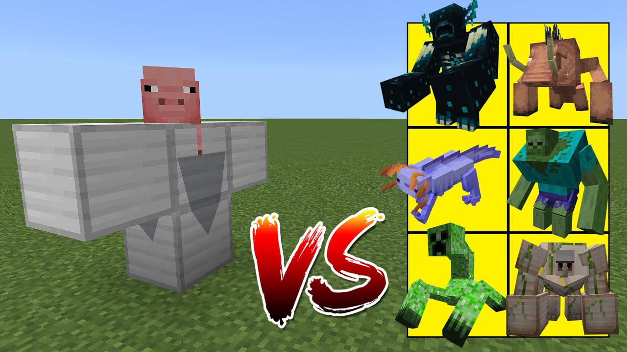 The Pig Golem vs ALL Mutants - YouTube