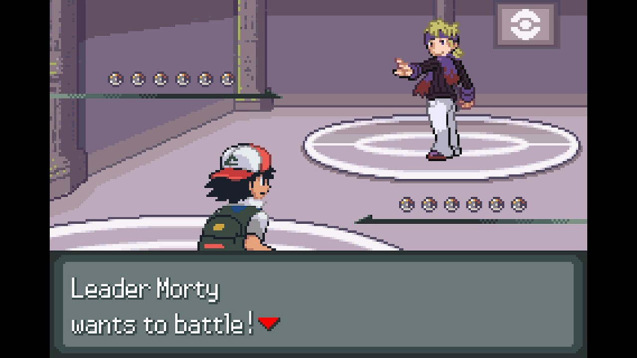 Pokemon Crystal Advance Redux • Leader Morty [Rematch] - YouTube