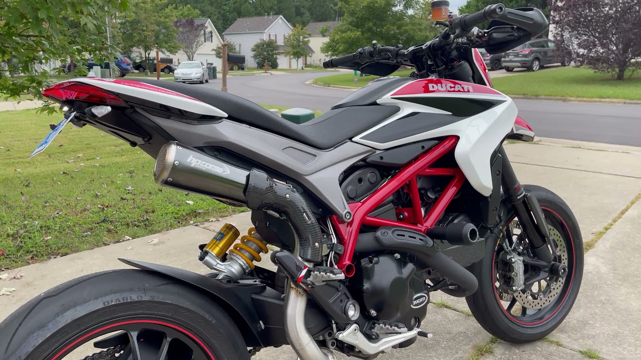 Ducati Hypermotard HP Corse GP07 - YouTube