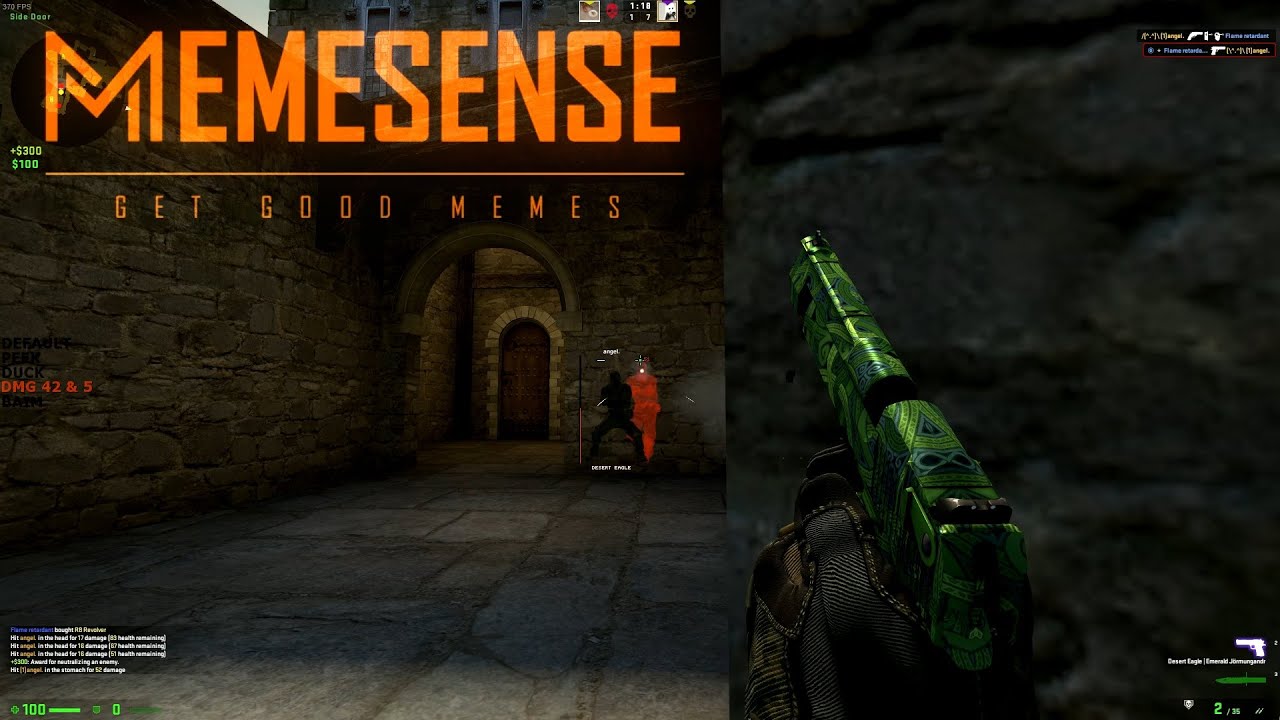 CS:GO rage highlights #10 | ft. Memesense.gg - YouTube