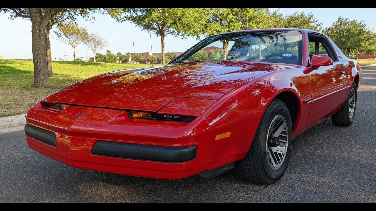 89 PONTIAC FIREBIRD - YouTube