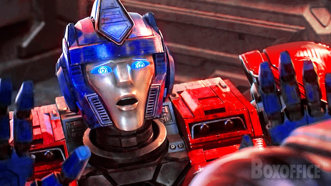 Optimus Prime escapes from Cybertron Prison | Transformers One | CLIP ...