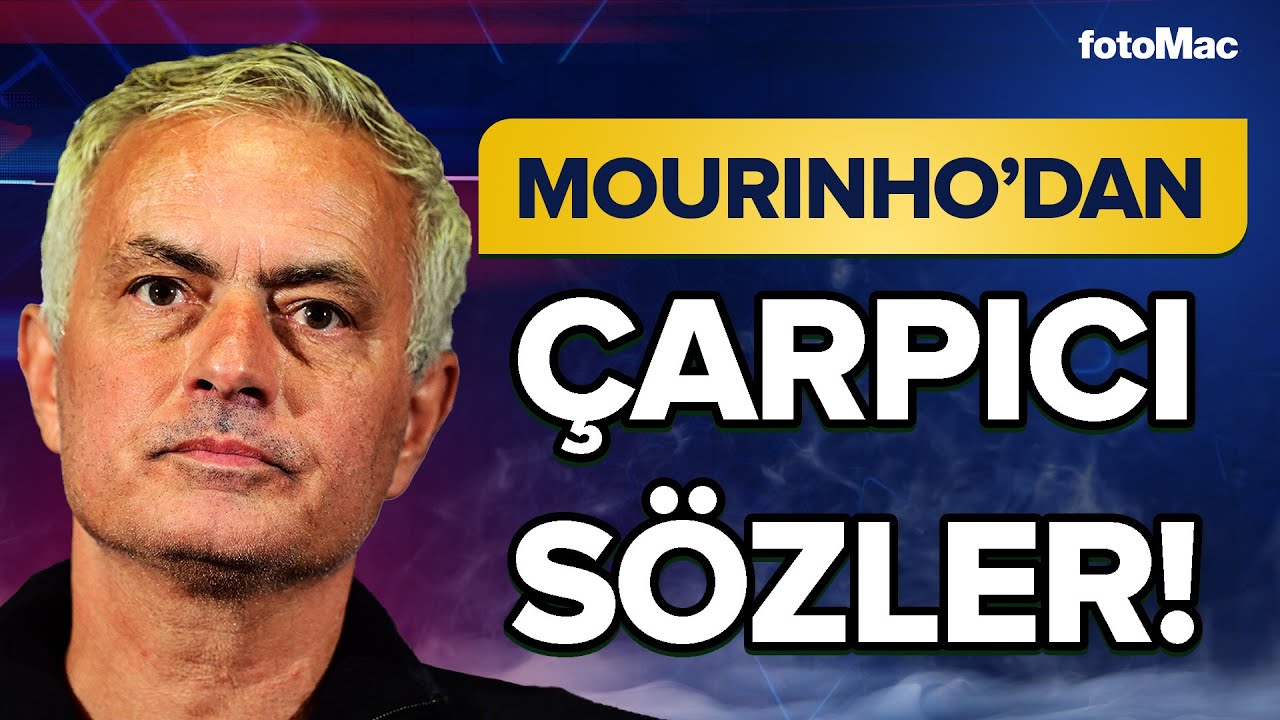 Fenerbahçe 1 - 1 Manchester United Maç Sonu Jose Mourinho Basın ...