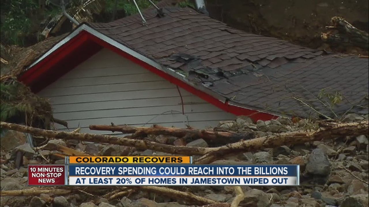 Gov. Hickenlooper gets first-hand look at Jamestown flood destruction ...