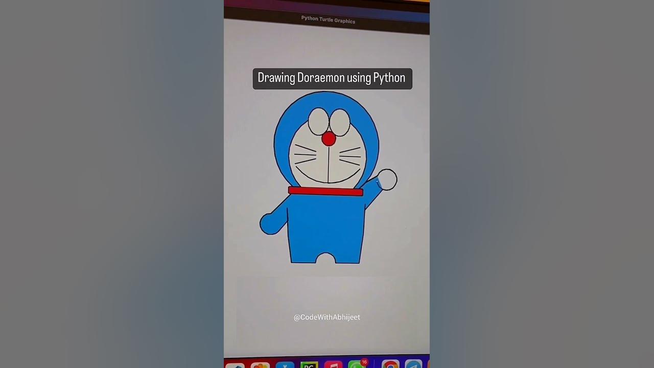 Share With Doremon Lover Python Coding Doremon Python Coding Source Code In Description 