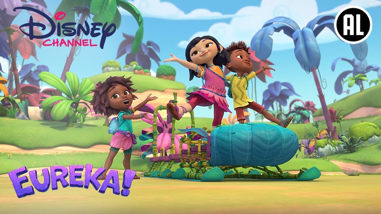Eureka! | De Super Gladde Slee! | Disney Channel NL - YouTube
