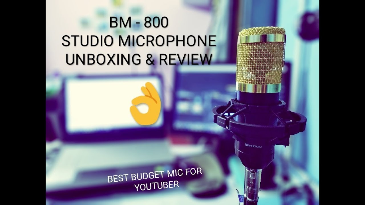 BM 800 CONDENSER MICROPHONE UN BOXING & REVIEW | | FOR YOUTUBER - YouTube