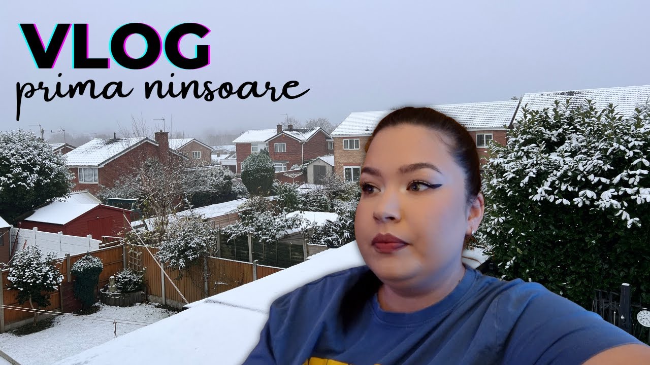 Vlog | prima ninsoare | vesti nu tocmai bune - YouTube