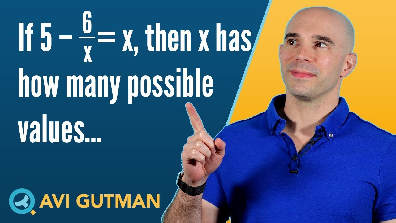 If 5 6 x X Then X Has How Many Possible Values PS16115 YouTube