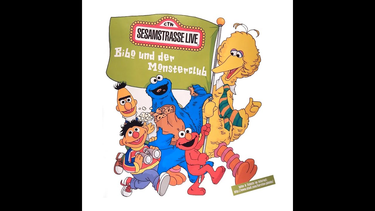 Bibo und der Monsterclub! Big Bird & the Monster Club! Sesamstrasse ...