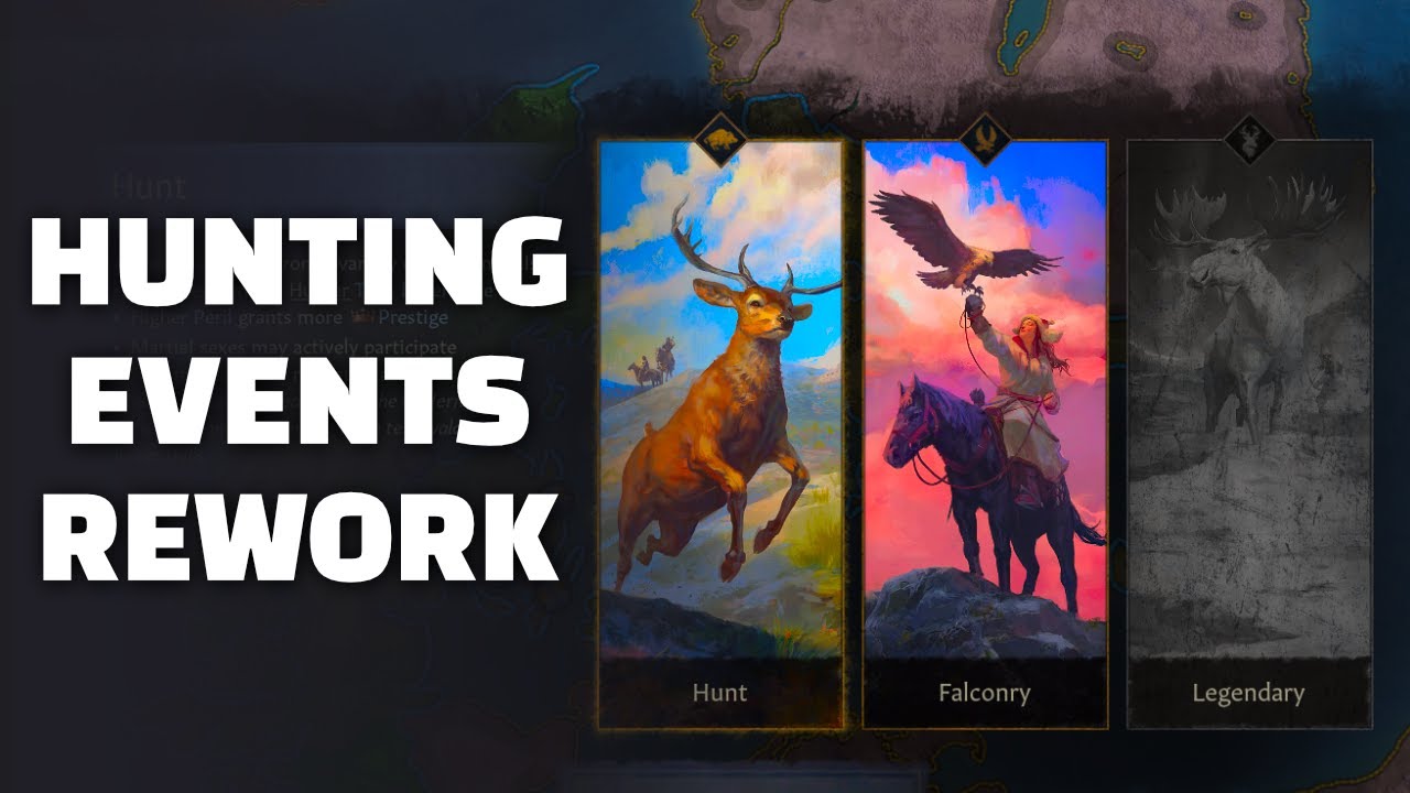 Level Up Your Hunting In The New CK3 DLC! | Dev Diary 121 - Part 2 - YouTube