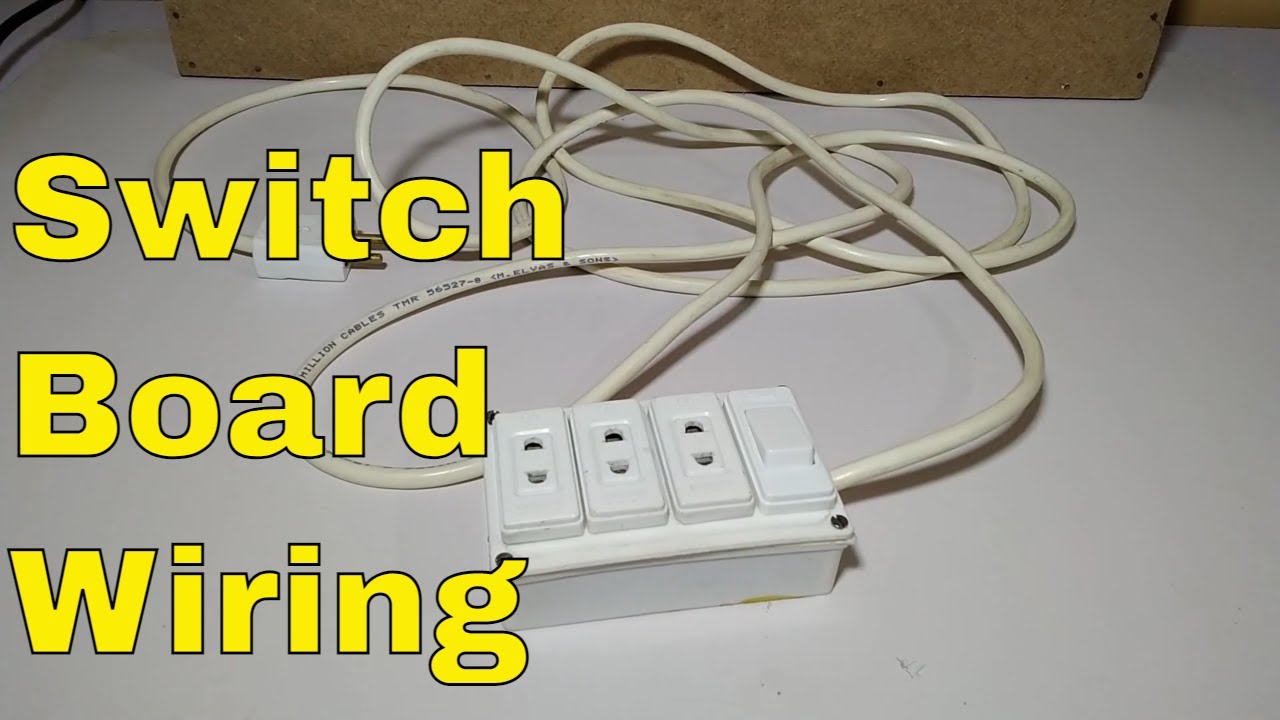 How to give connection of electric board - How to makes Switch board ...