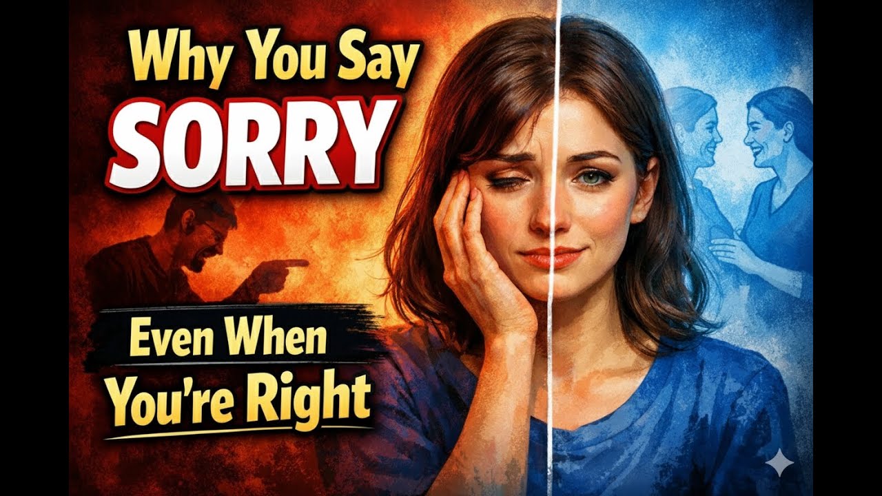 The Psychology of People Who Say "Sorry" Even When They're Right - YouTube