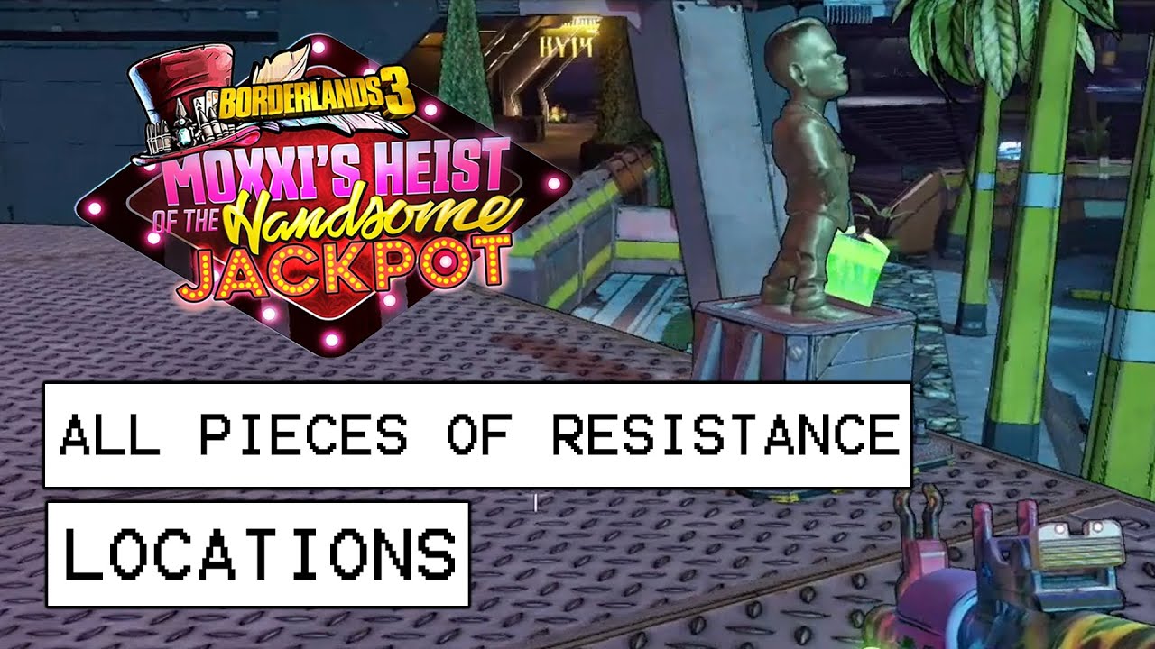 Borderlands 3 All Pieces Of Resistance Statue Locations (How To Get ...