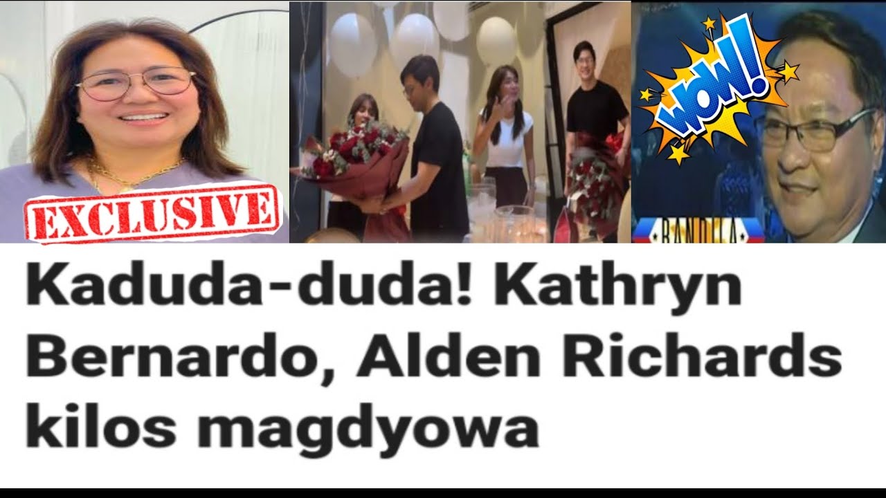 KALAT NA😱KADUDA-DUDA? KATHRYN BERNARDO, ALDEN RICHARDS KILOS MAGDYOWA ...