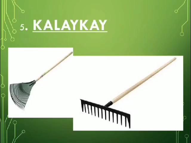 Mga Kasangkapan At Kagamitan Sa Paghahalaman