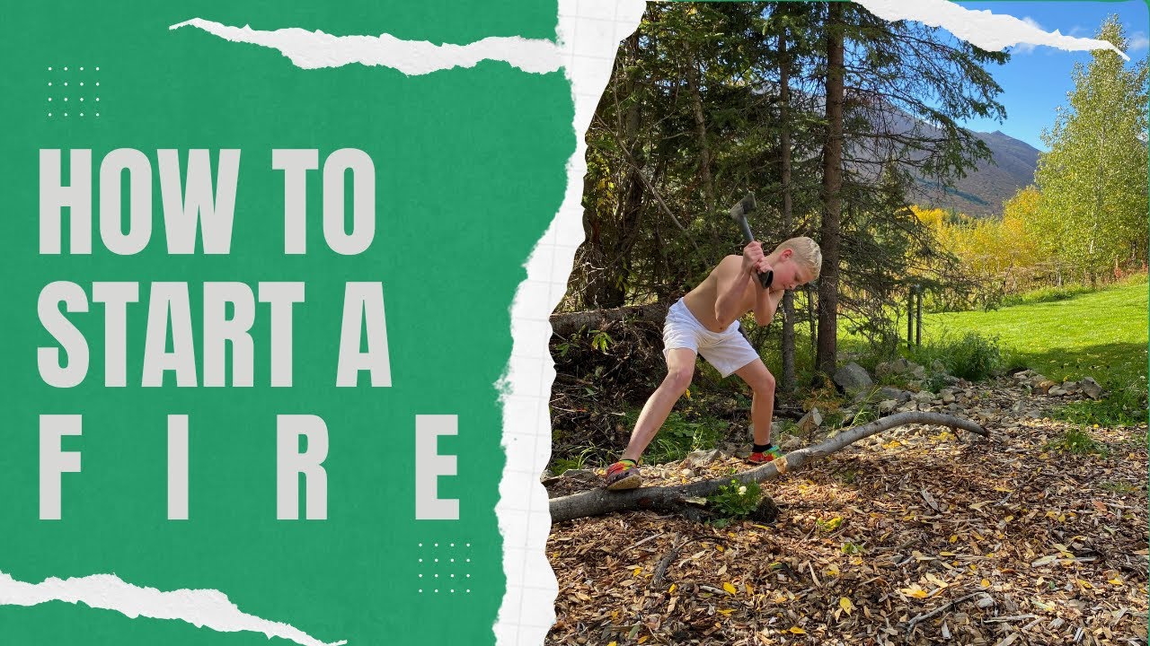 How To Start A Fire | Winter Alaskan Skills | Best Survival and Camping ...