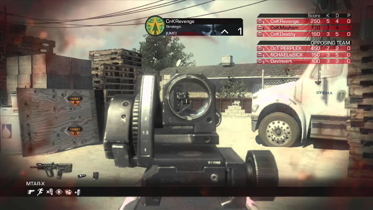 COD Ghosts vs Octane Saturday Grind Octane Map 1 Contextual lean ...
