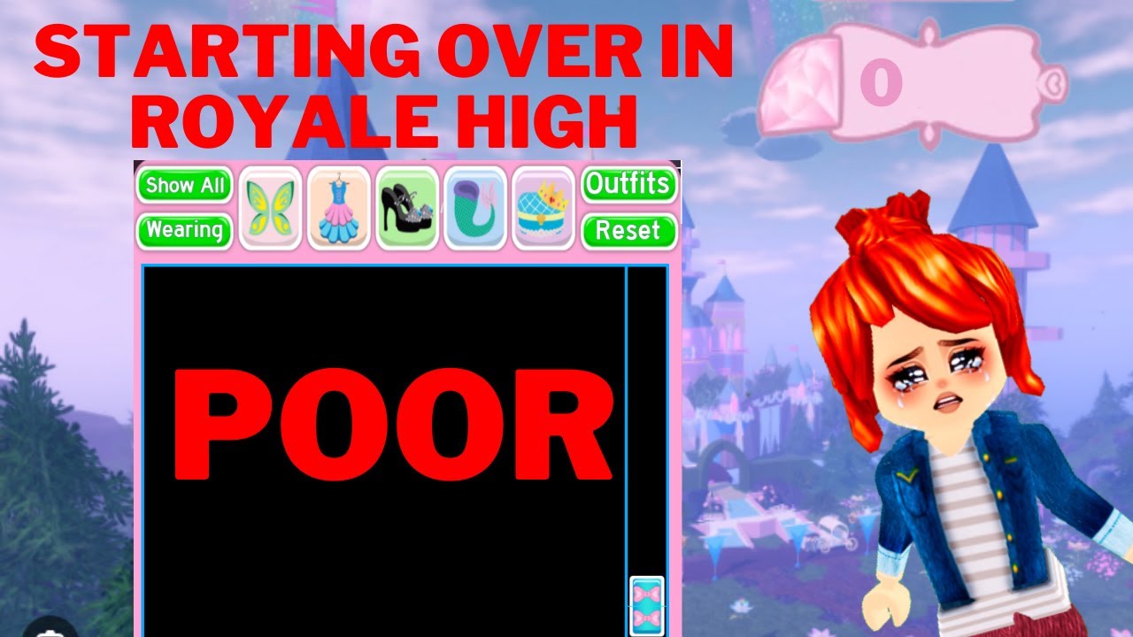 STARTING OVER IN ROYALE HIGH..... (SERIES) ROBLOX Royale High CHALLENGE ...