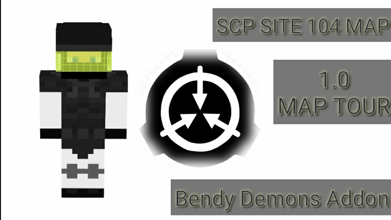 MCPE SCP Map : SITE 104 1.0 - YouTube