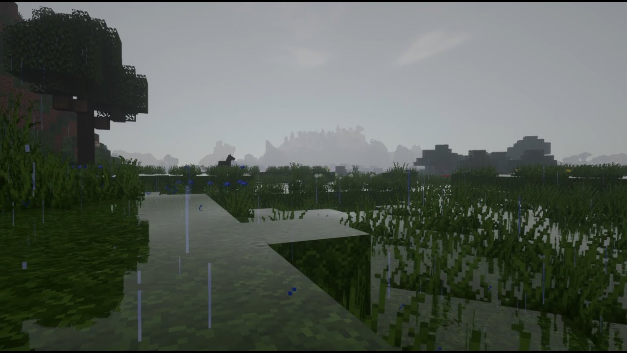 Minecraft rain - YouTube