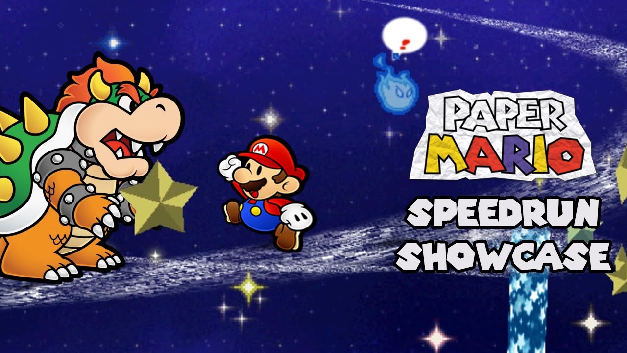 Paper Mario Speedrun Showcase - GDQ Hotfix Speedruns - YouTube