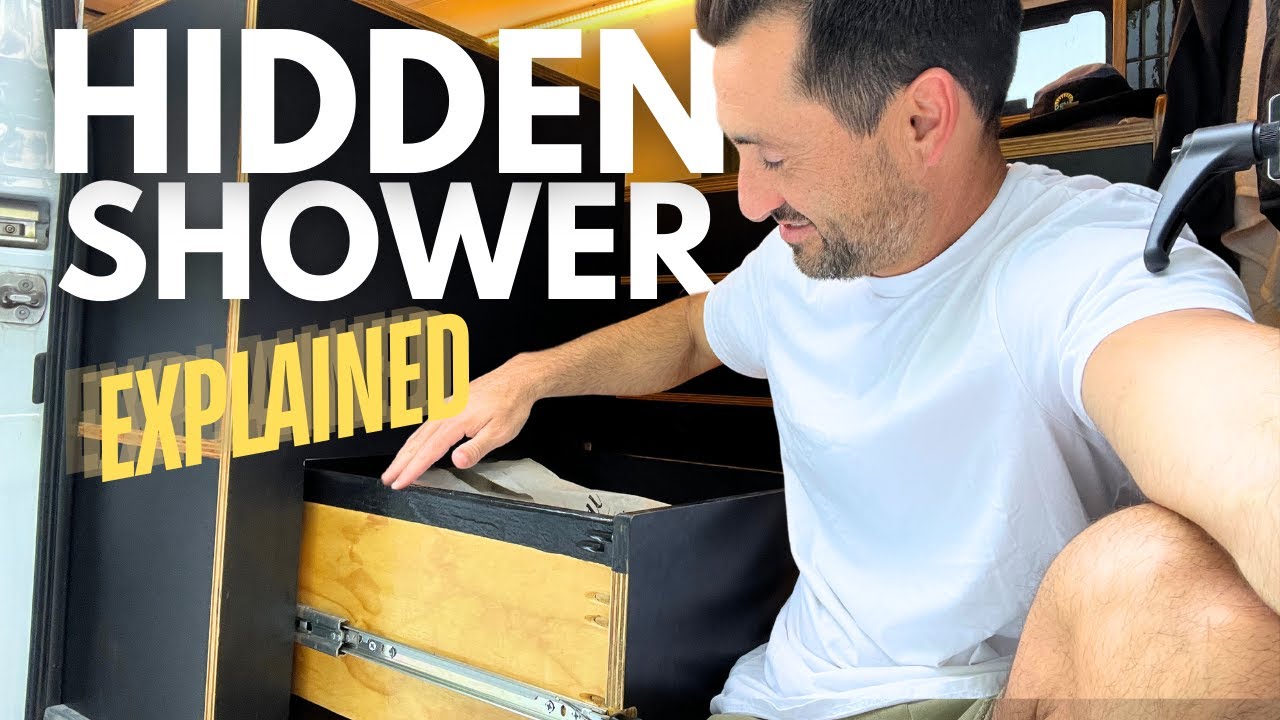 CREATIVE hidden shower *MUST WATCH* Ultimate Space Saver - YouTube
