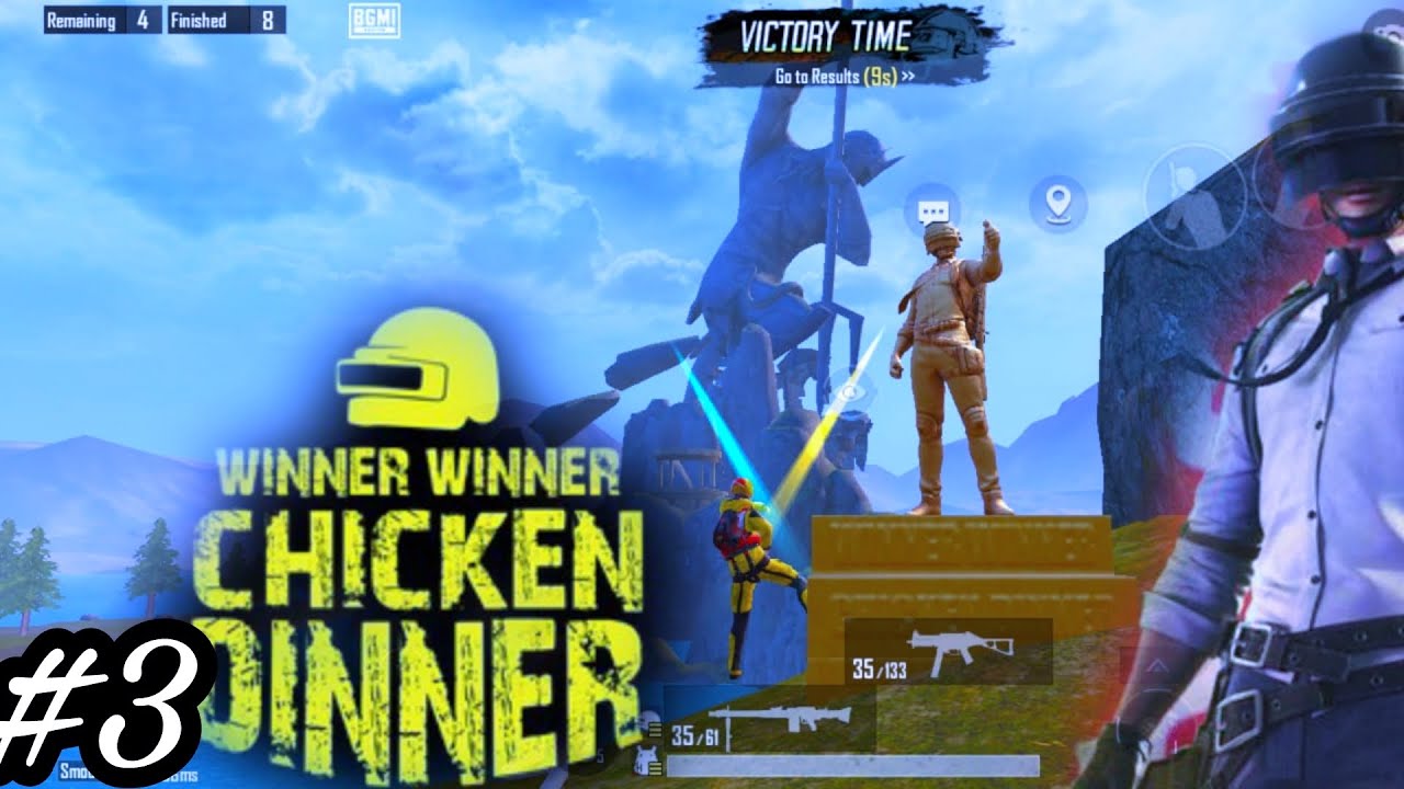 Let's 🥹 see how 😱 I got Winner Winner Chicken Dinner (WWCD)😈 - YouTube